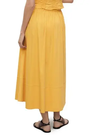 Mango Cotton-blend Skirt