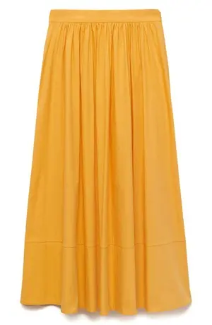Mango Cotton-blend Skirt