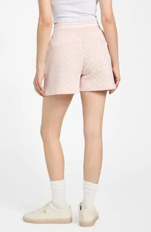 Guess Tie Waist Printed Shorts