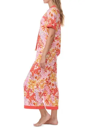 Splendid Notch Collar Pajamas - Sunshine Multi Floral