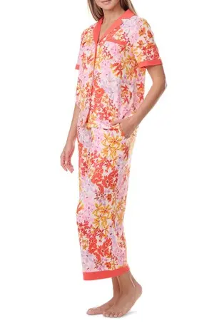Splendid Notch Collar Pajamas - Sunshine Multi Floral