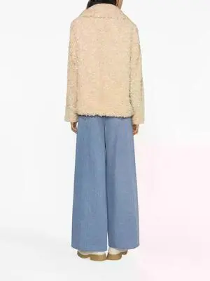 Stella McCartney Teddy Faux-fur Oversized Coat