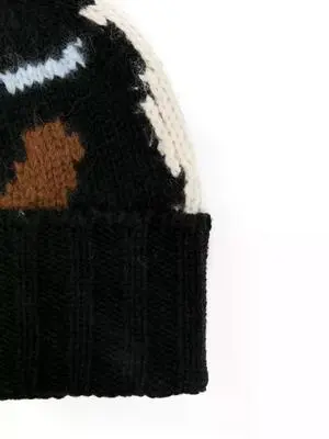 Ermanno Scervino Jacquard-pattern Beanie