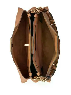 TOD'S T Timeless Leather Tote Bag