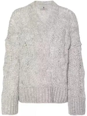 Ermanno Scervino Chunky Cable-knit Jumper