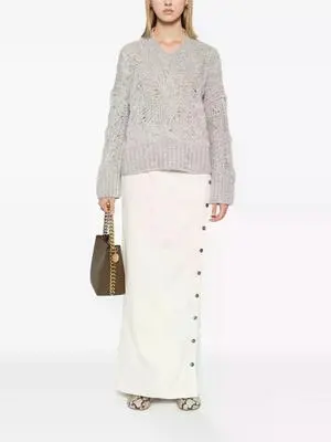 Ermanno Scervino Chunky Cable-knit Jumper