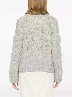 Ermanno Scervino Chunky Cable-knit Jumper