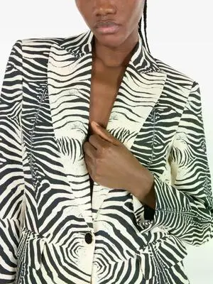 Roberto Cavalli Tiger-print Blazer