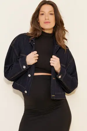 EMILIA GEORGE Greta Trucker Jacket