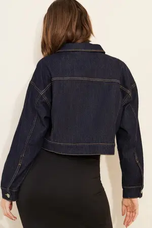 EMILIA GEORGE Greta Trucker Jacket
