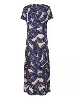 La DoubleJ Swing Maxi Dress - Blue
