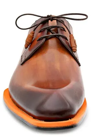 Mezlan Patina Derby - Cognac Rust