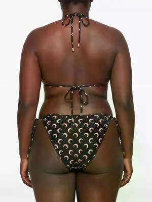 MARINE SERRE Printed Triangle Bikini Set