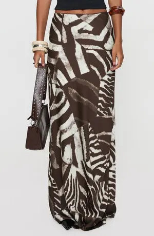 Princess Polly Rowana Print Maxi Skirt - Multi