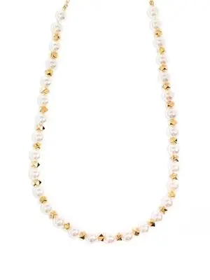Dsquared2 Faux-pearl Necklace With -tone Beads