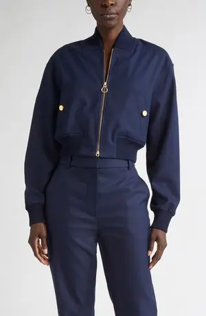 St. John Cuffed Jackets For Women
