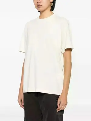 Off-White Diag-stripe Cotton T-shirt