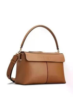 TOD'S Leather Boston Shoulder Bag