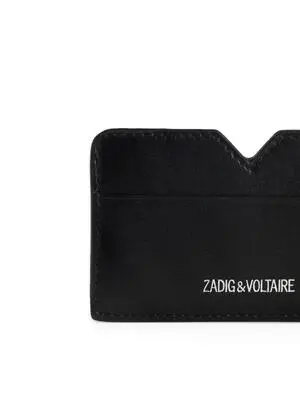 Zadig&Voltaire Logo-embroidered Card Holder