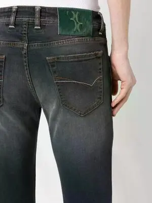 BILLIONAIRE Logo-patch Super Straight Jeans