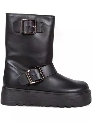 Casadei Calf Leather Mid-calf Boots