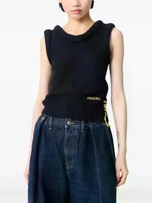 Axel Arigato Marla Knit Sleeveless Vest - Blue