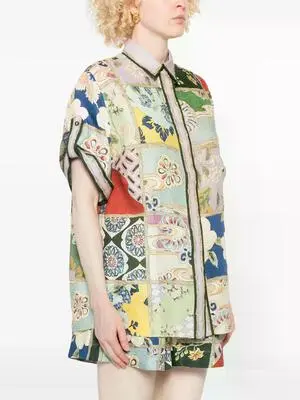 ALEMAIS Bianca Printed Shirt