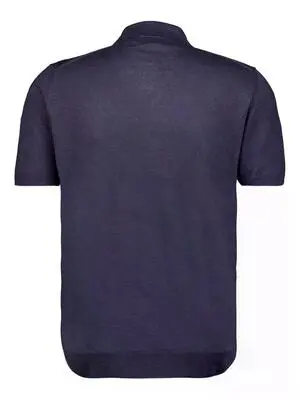 120% Lino Linen Top - Blue