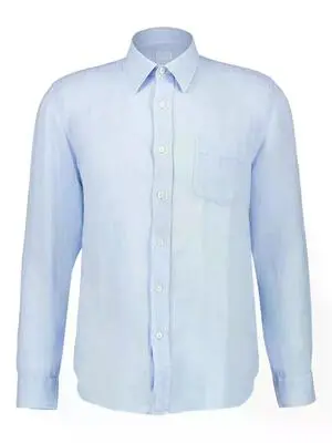 120% Lino Linen Shirt - Blue