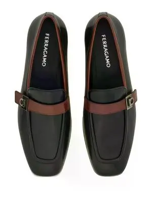 FERRAGAMO Gancini Hug-buckle Loafers