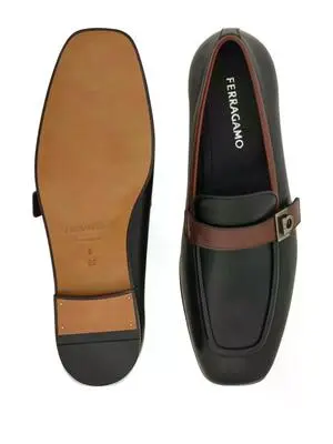FERRAGAMO Gancini Hug-buckle Loafers
