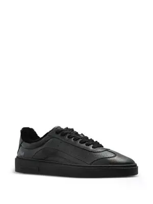 Dsquared2 Rider Leather Low-top Sneakers - Black