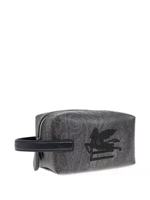 Etro Paisley-patterned Pouch - Grey
