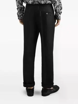Dolce & Gabbana Drawstring-waist Pleated Trousers