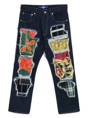 Junya Watanabe Patchwork Jeans - Blue