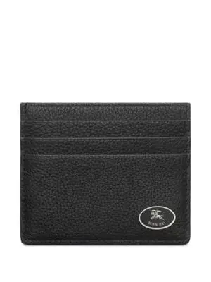 Burberry Pebbled-leather Cardholder - Black