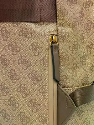 Guess Vezzola Monogrammed-logo Backpack - Neutrals