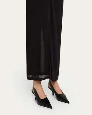 TOTEME Leather Slingback Pumps