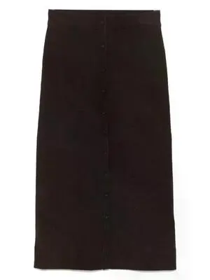 Victoria Beckham Ribbed Skirts