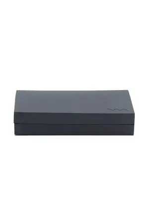 VAVA EYEWEAR Sculpted Round-frame Glasses - Black