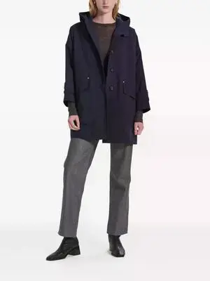 Mackintosh Humbie Hooded Button-up Coat