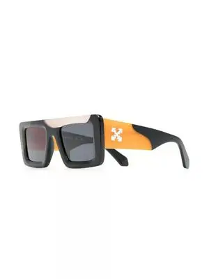Off-White Seattle Rectangle-frame Sunglasses - Black