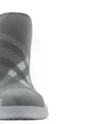 Burberry Marsh Vintage Check Mesh Boots - Grey