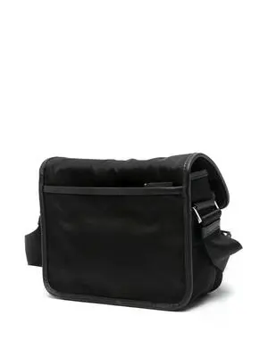 Prada Saffiano Leather And Re-nylon Shoulder Bag