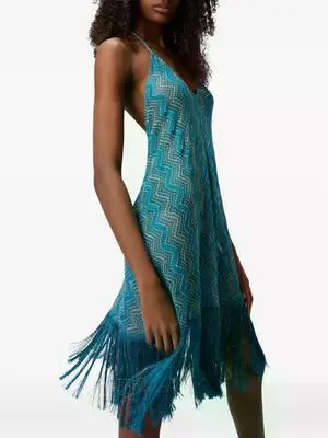 Missoni Zigzag-pattern Midi Dress