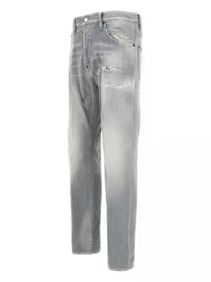 Dsquared2 Distressed Straight Leg Jeans