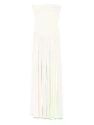 AYA MUSE Strapless Midi Dress