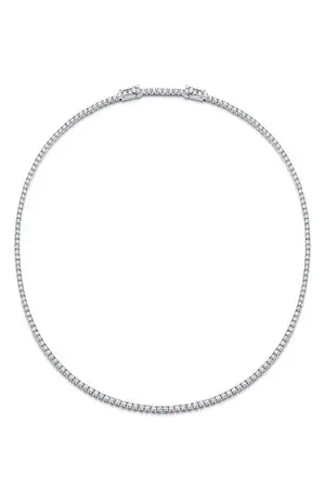 Sara Weinstock Isadora Diamond Eternity Choker Necklace - White Gold/ Diamond