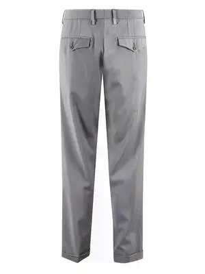 MYTHS Pleat-detail Pants - Grey