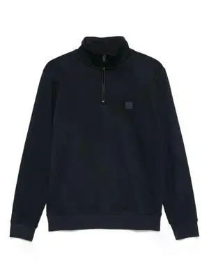 BOSS High-neck Sweatshirt - Blue